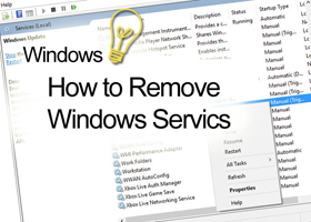 Delete Service in Windows – Register Digi Fibre